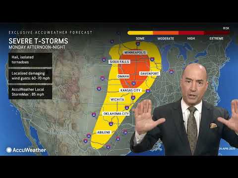 Severe Weather Ramps up Sunday & Monday