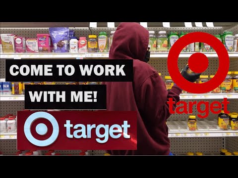 WATCH ME WORK! AS A Target GENERAL MERCHANDISER – ZONING VLOG