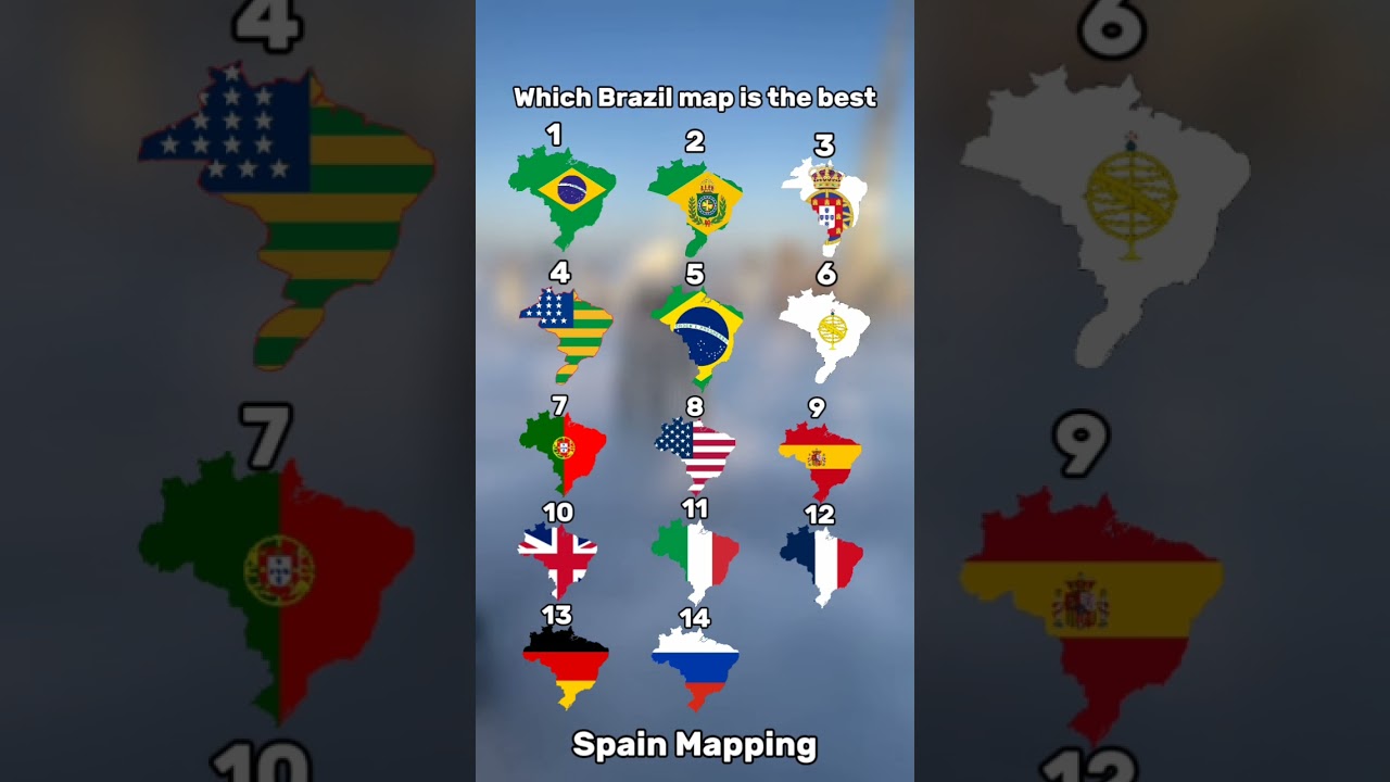 Which Brazil map is the best #geography #history #mapping #map #world #brazil