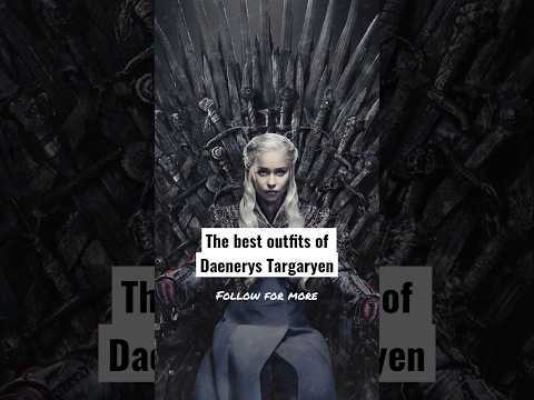 Daenerys Targaryen top 5 outfits from Game of Thrones #cosplay #gameofthrones 