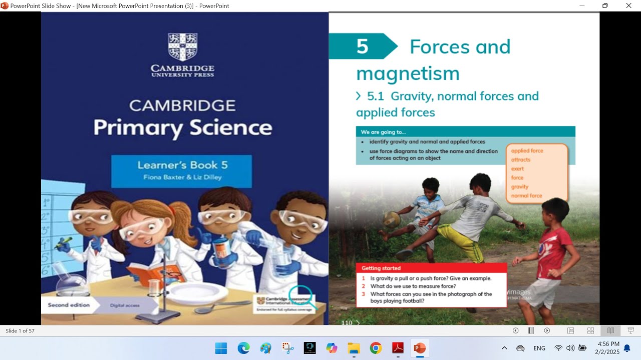5.1Forces and magnetism | Cambridge Primary Science Learner’s Book 5