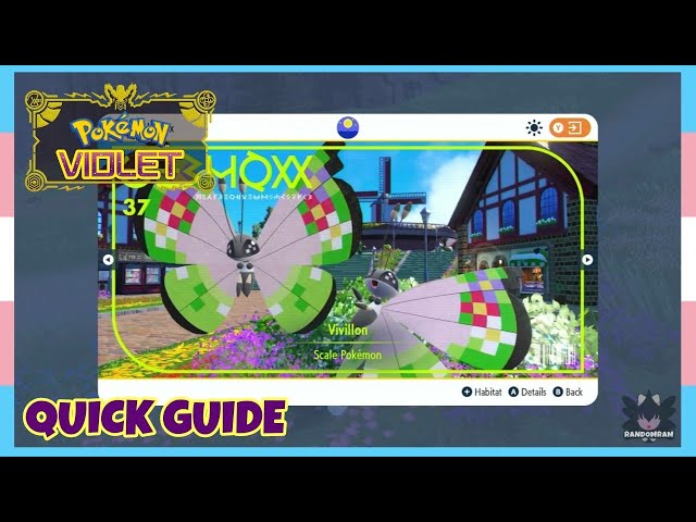 Pokemon Scarlet and Violet: Where to get Scatterbug, Spewpa, and Vivillon