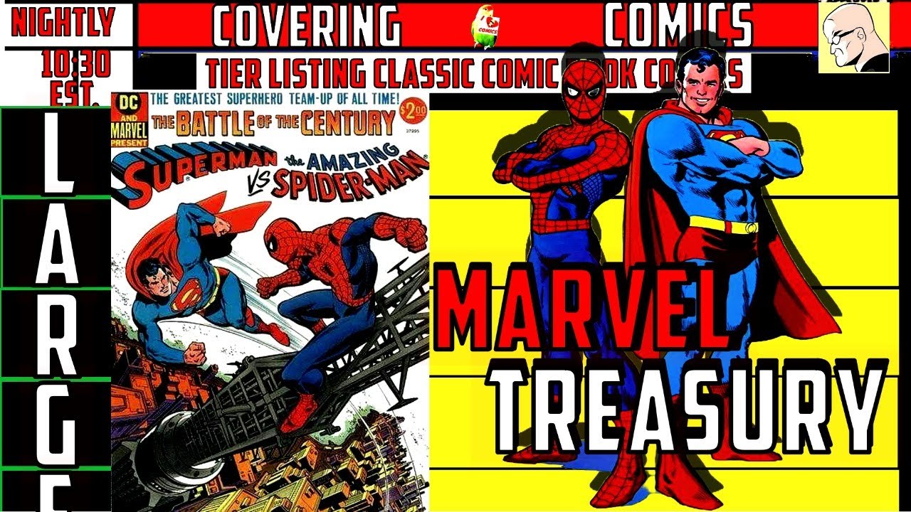 Ranking Marvel's Treasury Edition Comic Book Covers  - Tier List