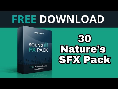 Free Forest/Nature Sound Effects Pack - Free Download