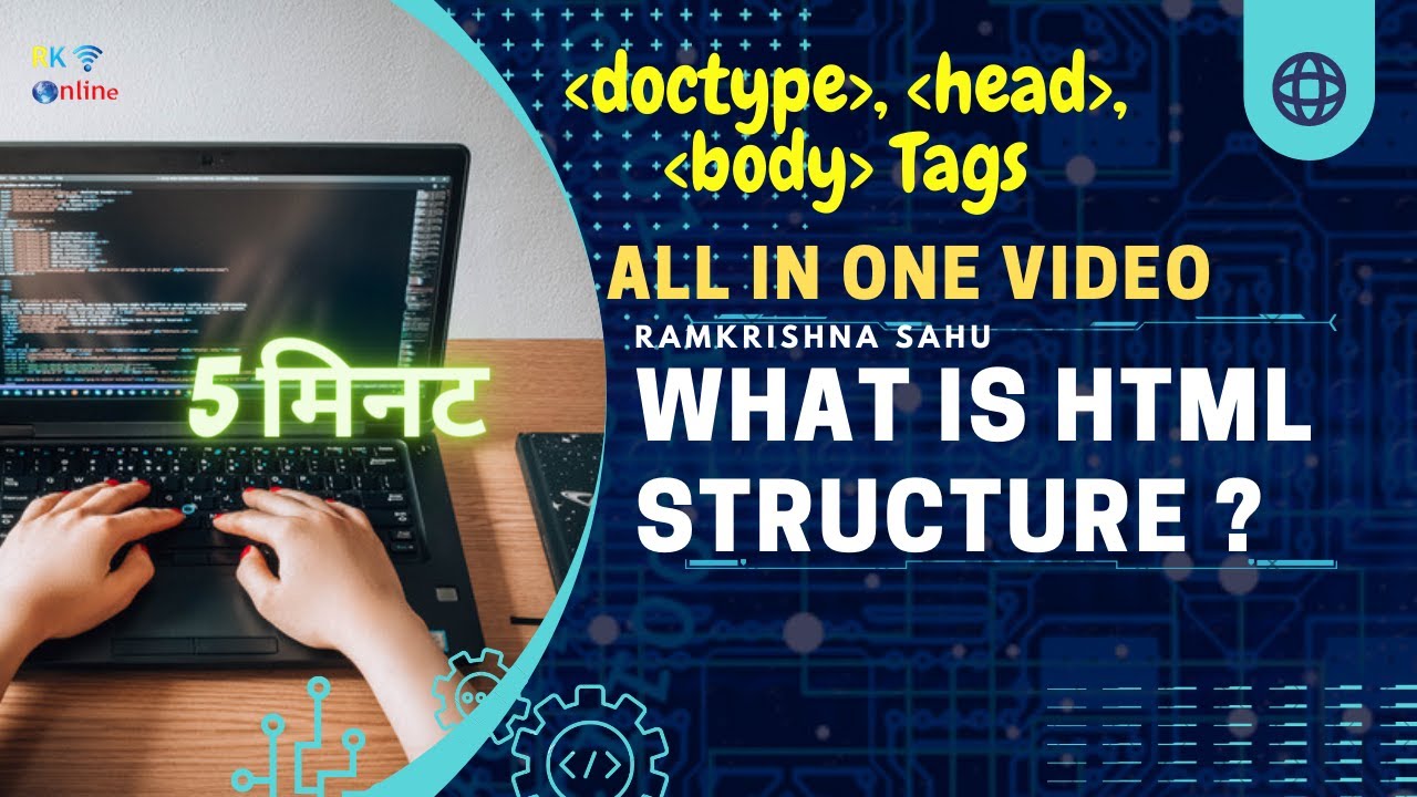 What is HTML Structure | Basic HTML Web Page Structure in Hindi | HTML Learning / Tutorials