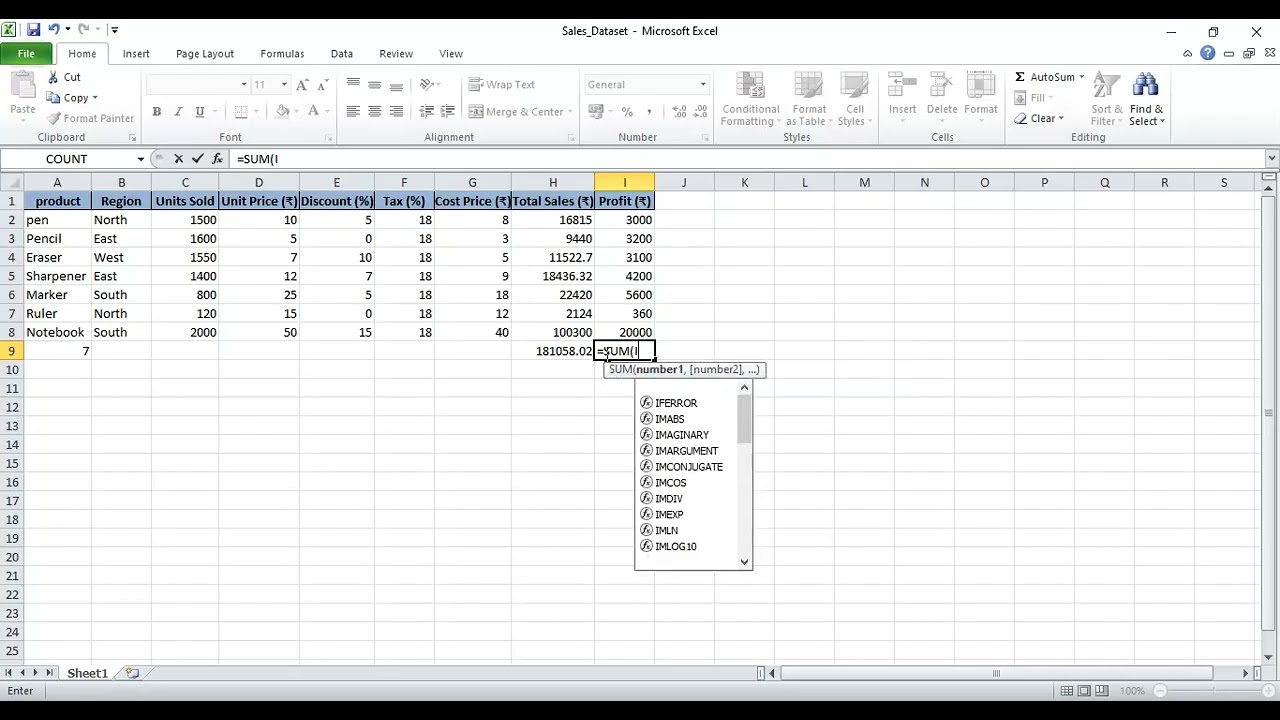 Data Analytics Internship Task-1 ( TechnoHacks )
