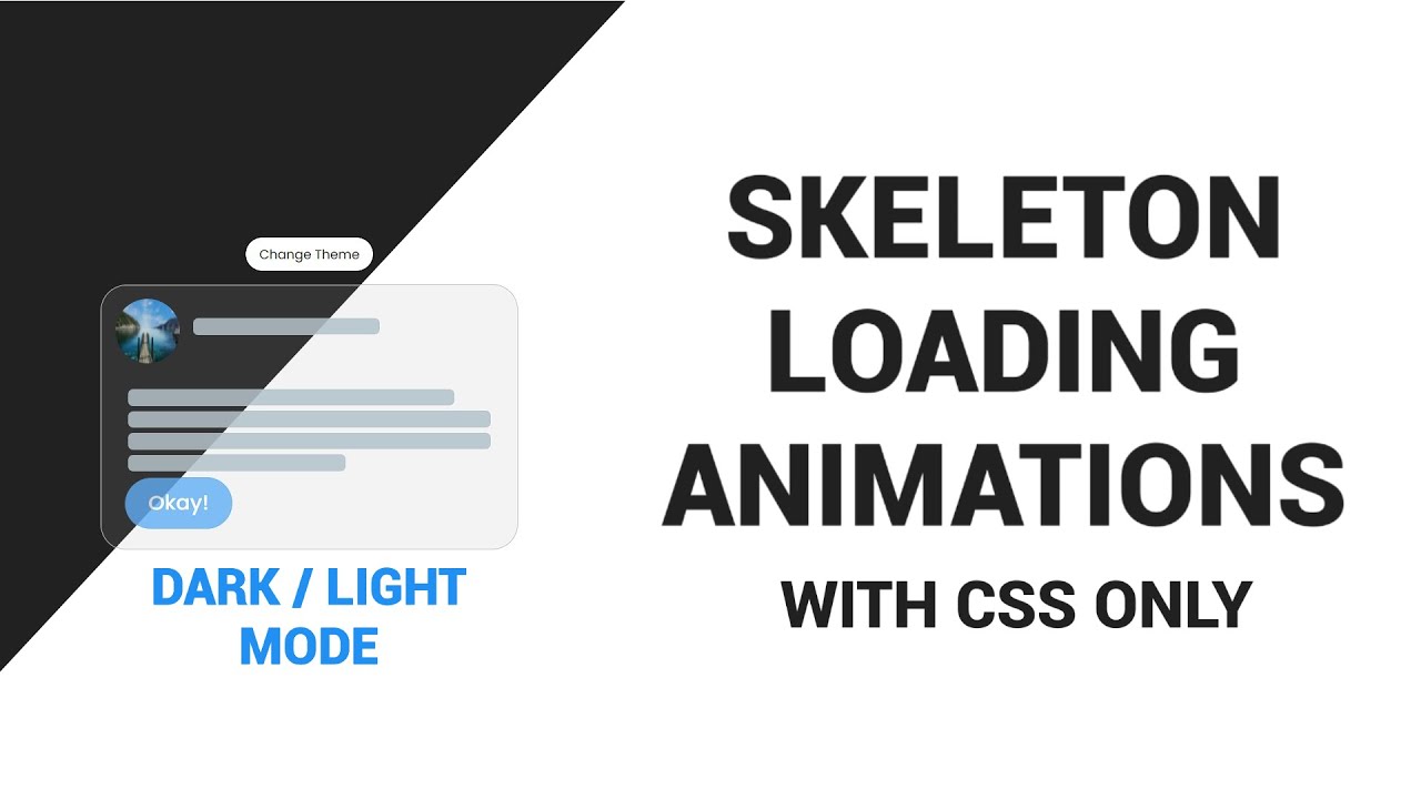 How To Create Skeleton Loading Animation With CSS | CodeEd by Pranav