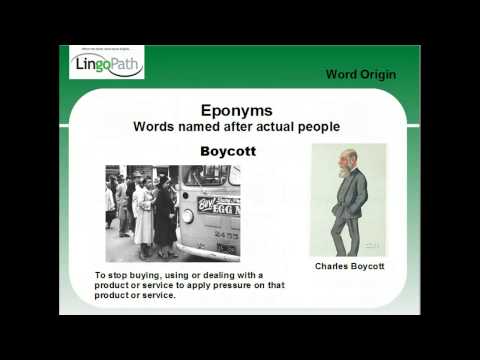 eponyms