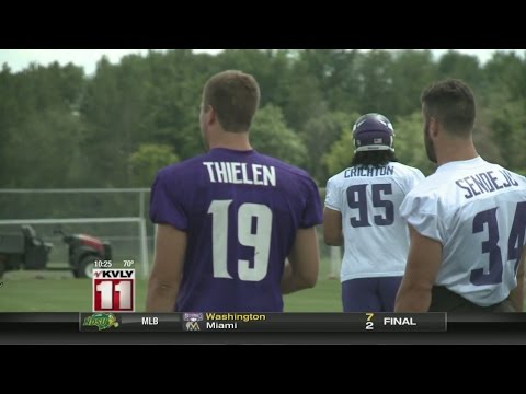 Vikings Training Camp: Catching Up With Adam Thielen