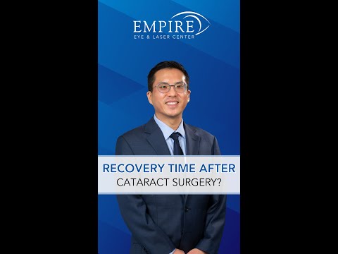 Recovery Time after Cataract Surgery