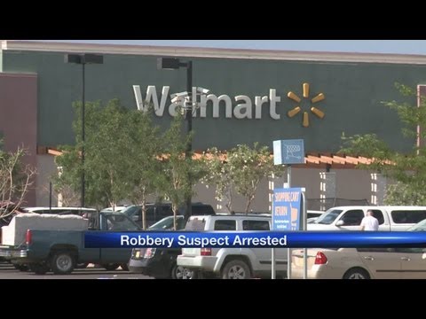 Man attempts to rob Walmart