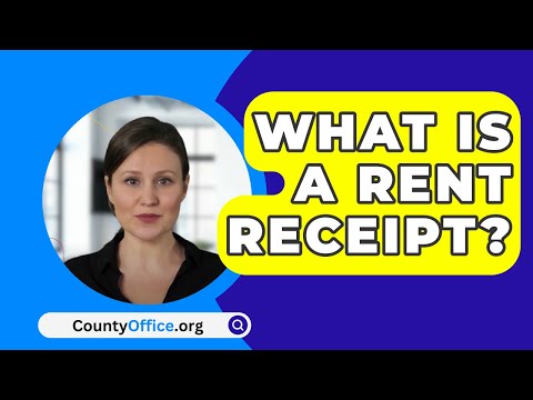 What Is A Rent Receipt? - CountyOffice.org