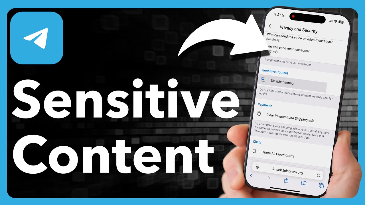 How To Enable Sensitive Content On Telegram