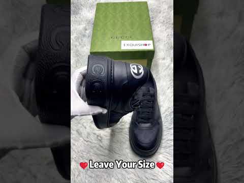 2024 Christmas Gift Real VS Fake Gucci Men's GG Sneakers unboxing checking