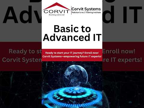 Basic to Advanced IT Course | IT Course | Corvit Systems #job