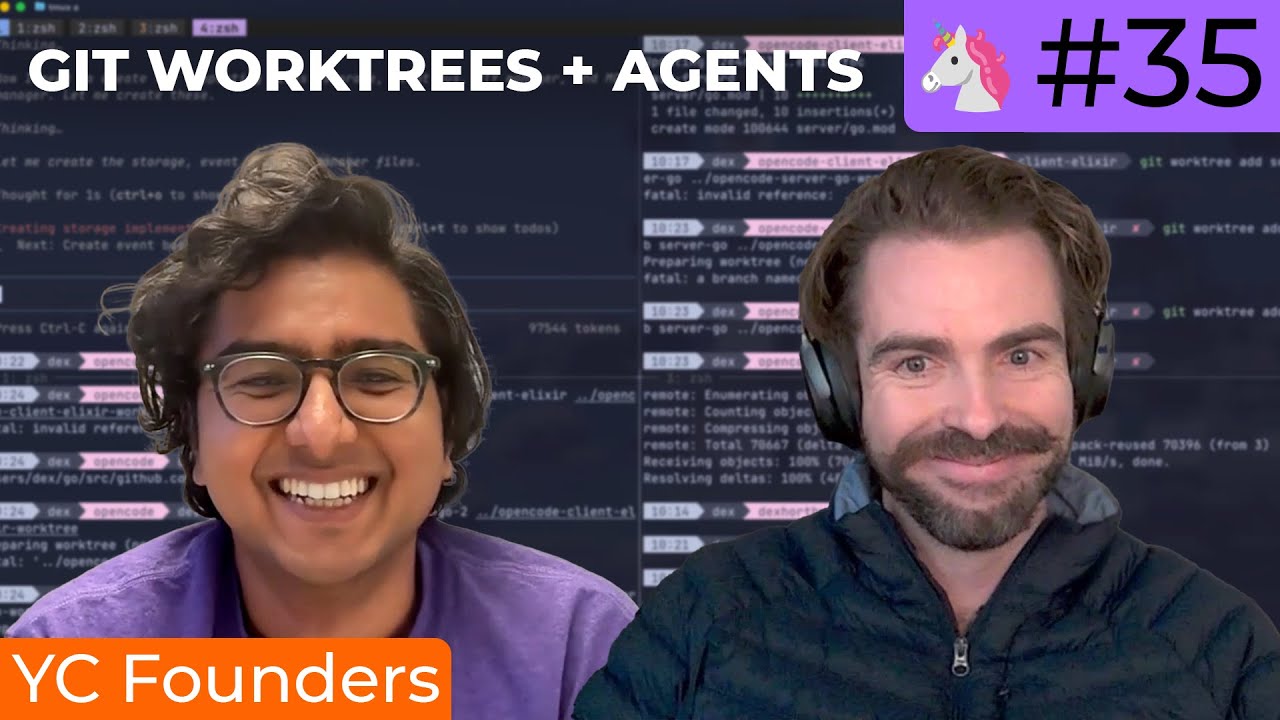 Git Worktrees + Agents:🦄 #35