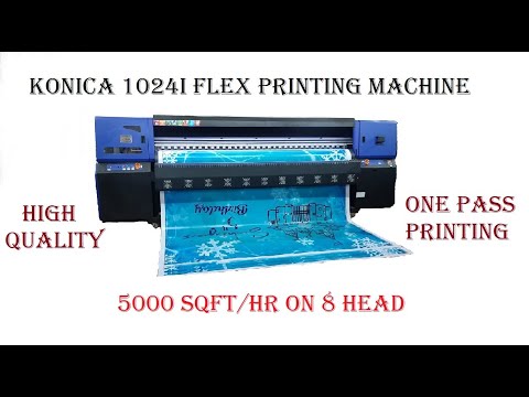 Konica Minolta Flex Printing Machine - Latest Price, Dealers ...