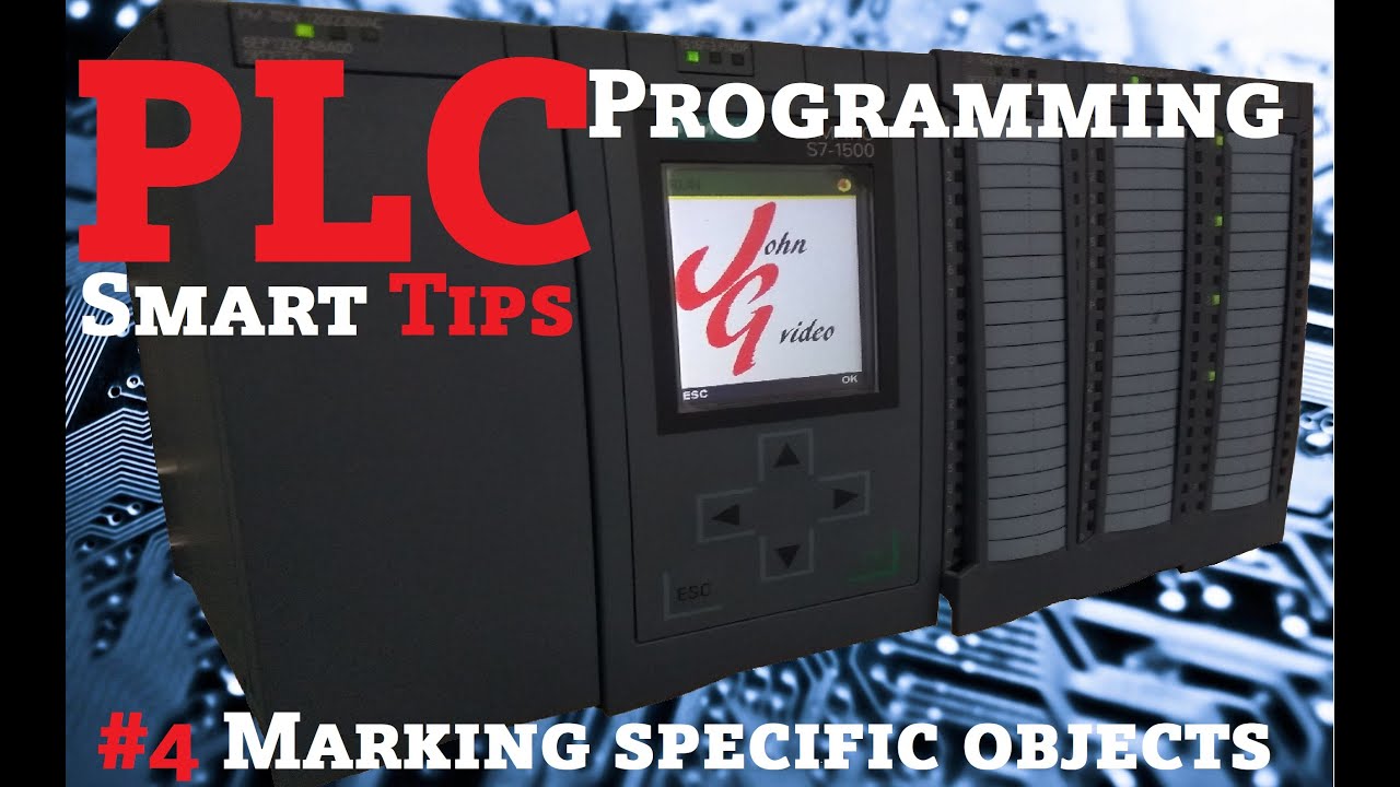 PLC Programming Smart Tips - #4 Marking specific objects
