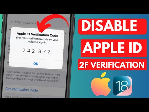 How To Disable Apple ID Two-Factor Verification | Turn Of Apple Id 2 Factor Authentication