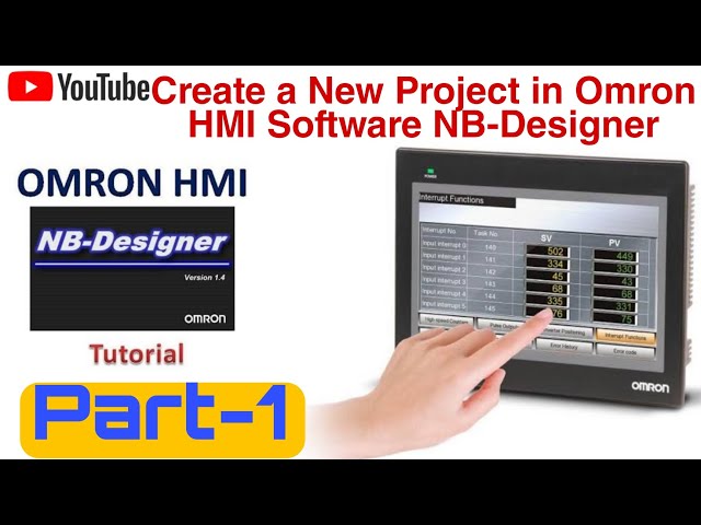 Omron Hmi Human Machine Interface - Omron NB7W-TW01B,NB7W-TW00B HMI ...
