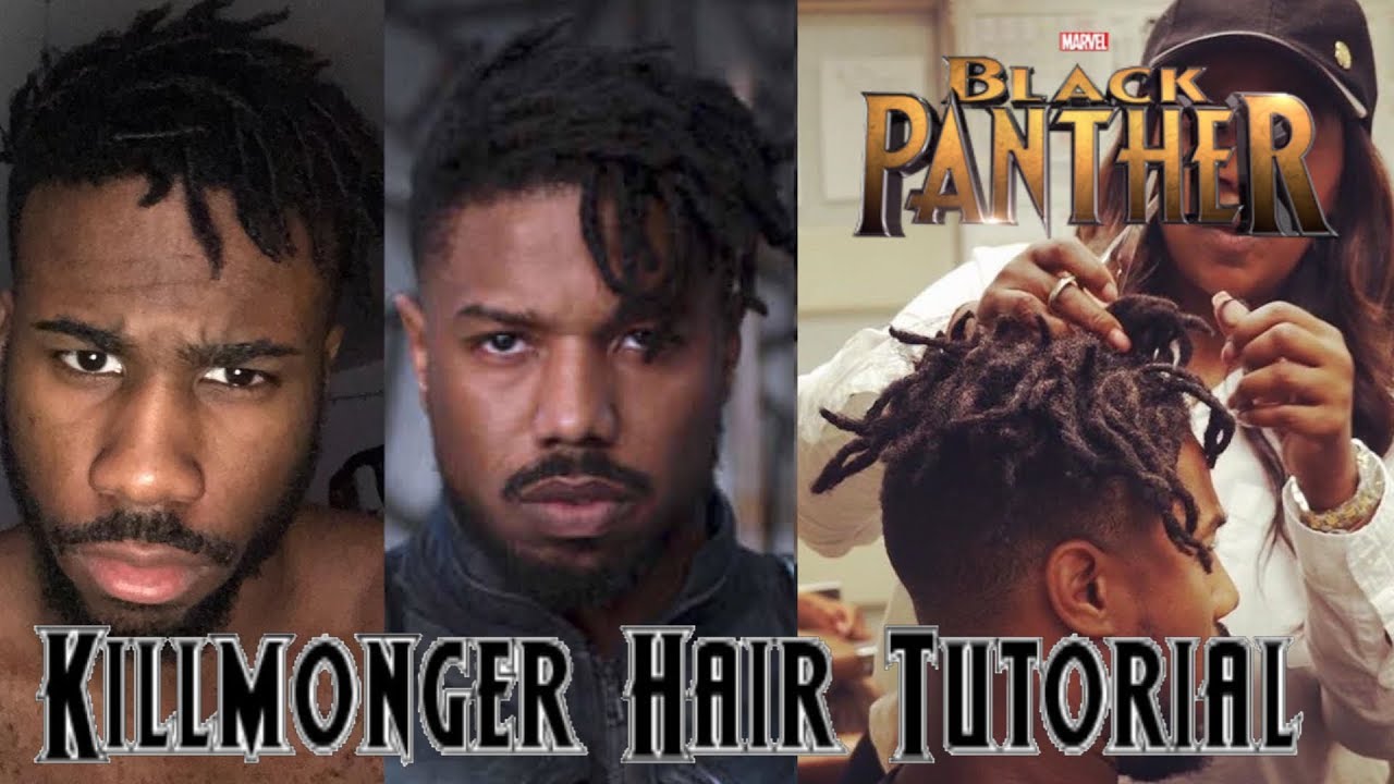 Michael B. Jordan Erik Killmonger Hair Tutorial