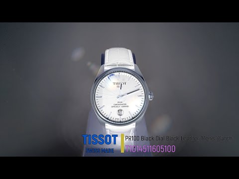 Tissot PR100 - Budget COSC Certified Swiss Watch -T1014511605100 - Video unboxing, tutorial & review