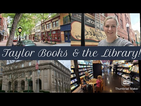 An afternoon in Chareslton! Taylor bookstore and the Library