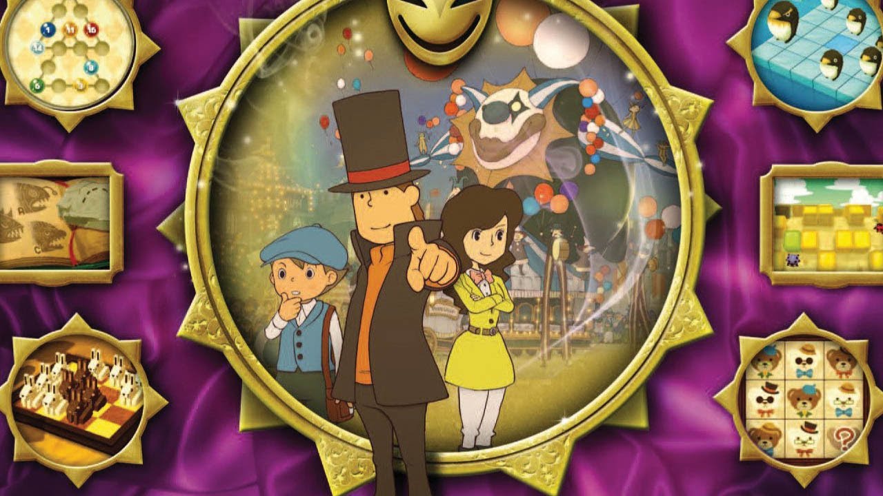 CGR Undertow - PROFESSOR LAYTON AND THE MIRACLE MASK review for Nintendo 3DS