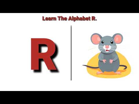 List of words that start with R | letter r vocabulary words | letter R words and pictures | R for
