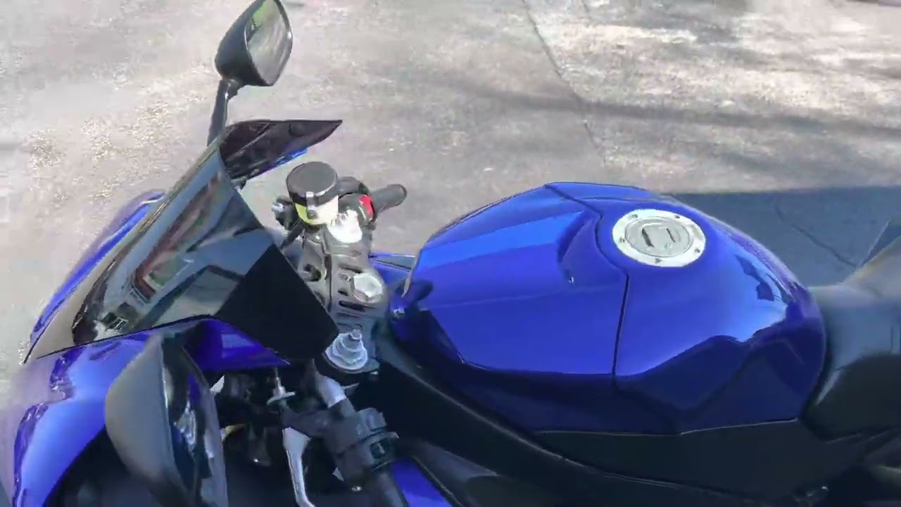 2012 Yamaha YZF-R1 Blue