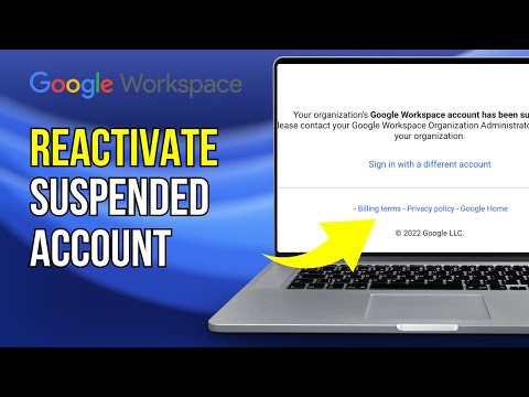 Google Workspace Account Has Been Suspended How to Fix