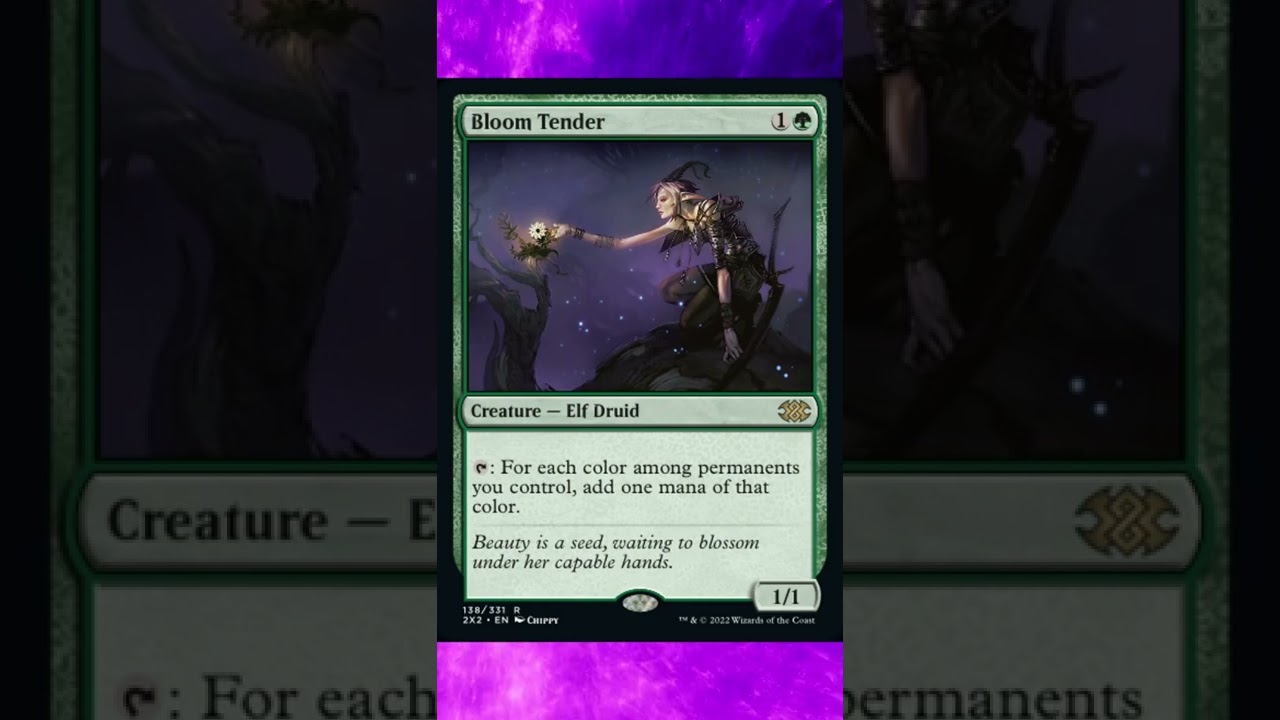 What is Bloom Tender? Double Masters set (Card 138)