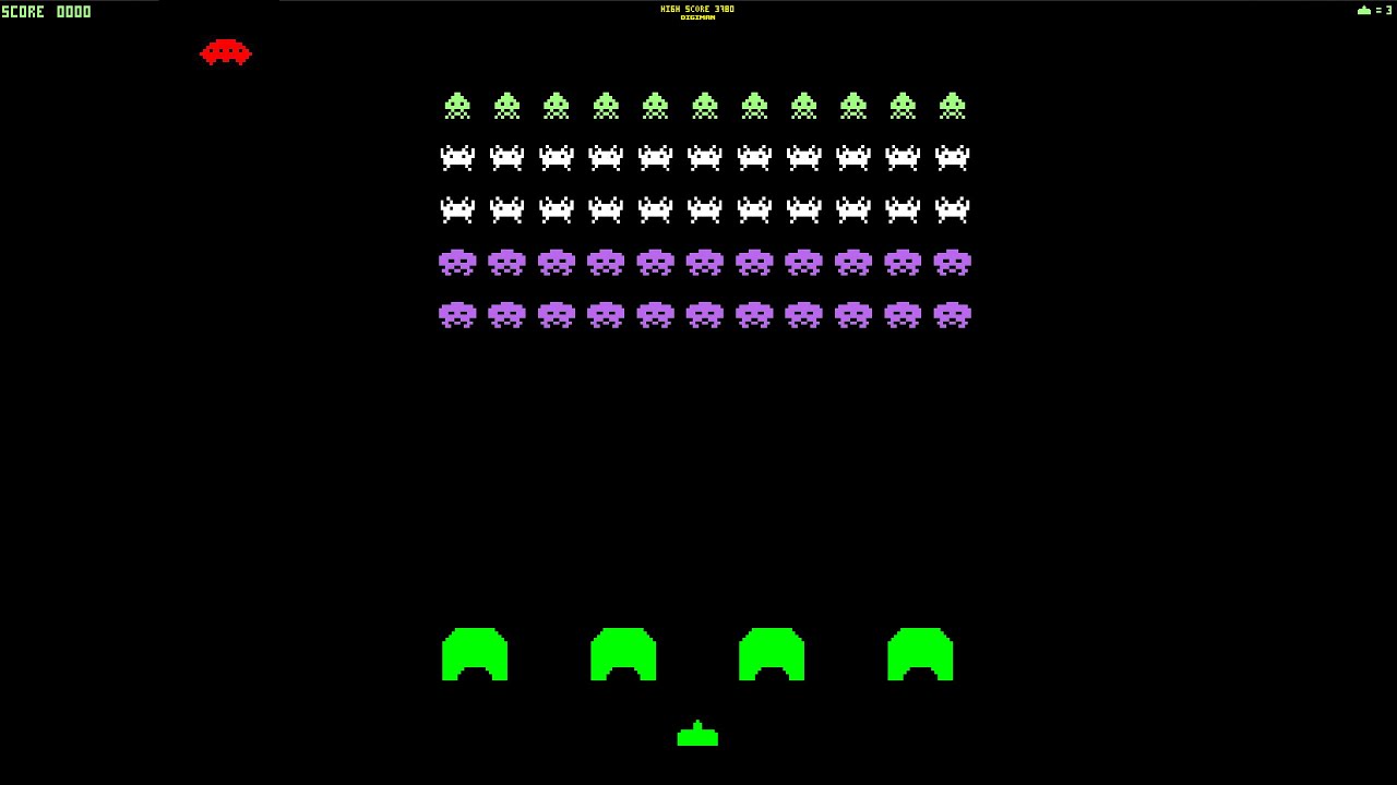 Space Invaders clone made using the Unity game engine
