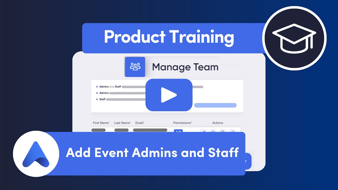 Add Event Admins and Staff