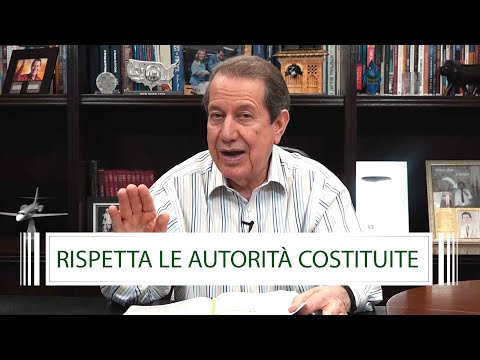 L'autorità divina è sinonimo di ordine nell'universo