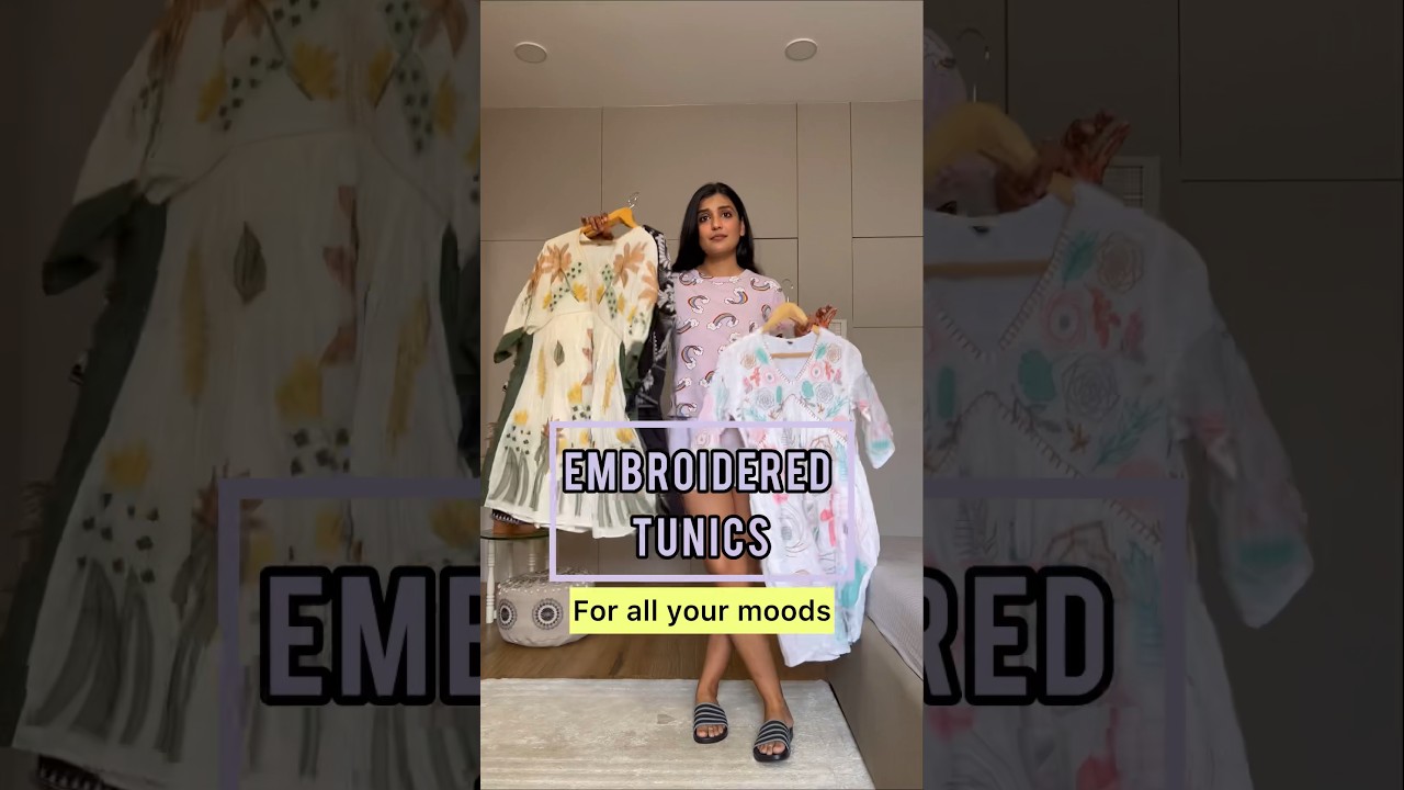 Don’t miss onto this : EMBROIDERED TUNICS from an instagram page #tryingnewinstagrampag