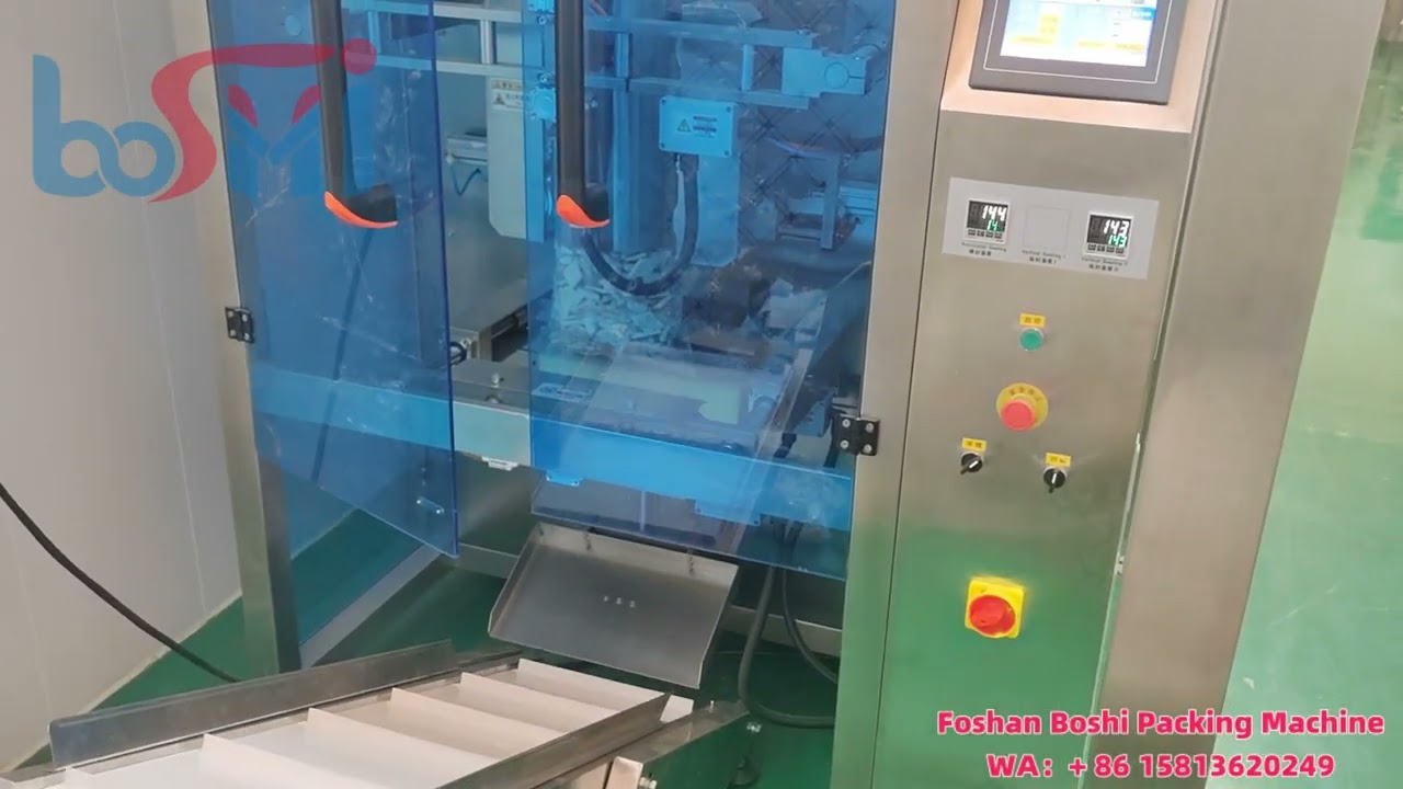 Vertical Packing Machine for Snack Production Line – Efficient & Reliable! ⚙️
