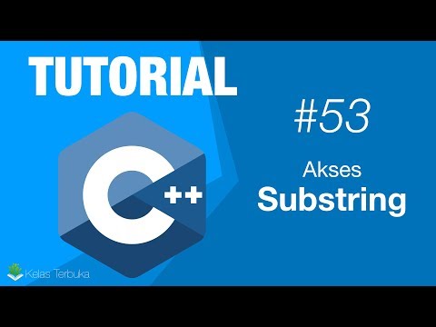 Learn Belajar C Dasar 53 Akses Substring - Mind Luster