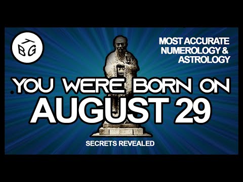 Born on August 29 | Numerology and Astrology Analysis