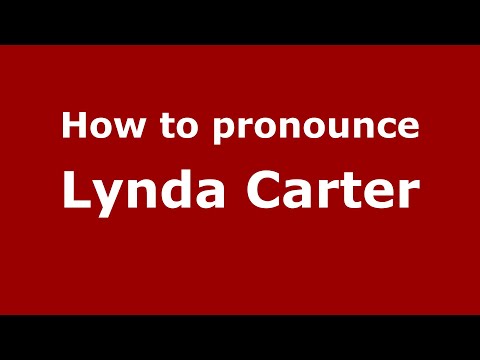 How do you say Lynda Carter in Mexico (Mexican Spanish)? - PronounceNames.com
