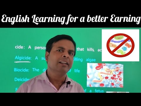 English Root Word Cide Origin Etymology Learning with Examples for NDA and Other Competitive Exams