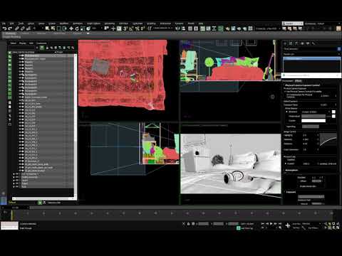 Arnold GPU + OptiX Denoiser, 3DS MAX Interior with Skylight Setup