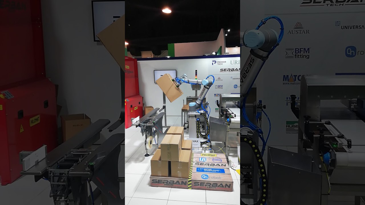 Armado de cajas UR10