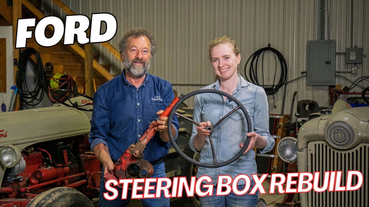 Ford Steering Box Rebuild, Easy Step-by-Step Instructions, Ford 8N, Jubilee, 600, 800, 2000