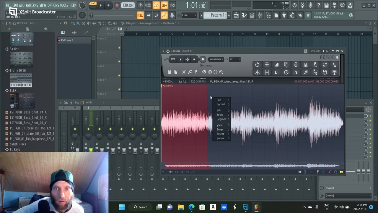 FL Studio Edison plugin