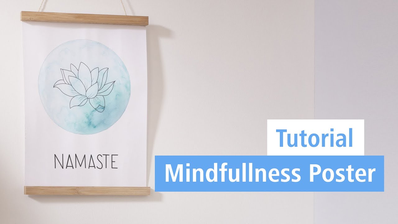 Mindfulness Poster ▪ DIY Tutorial | STAEDTLER