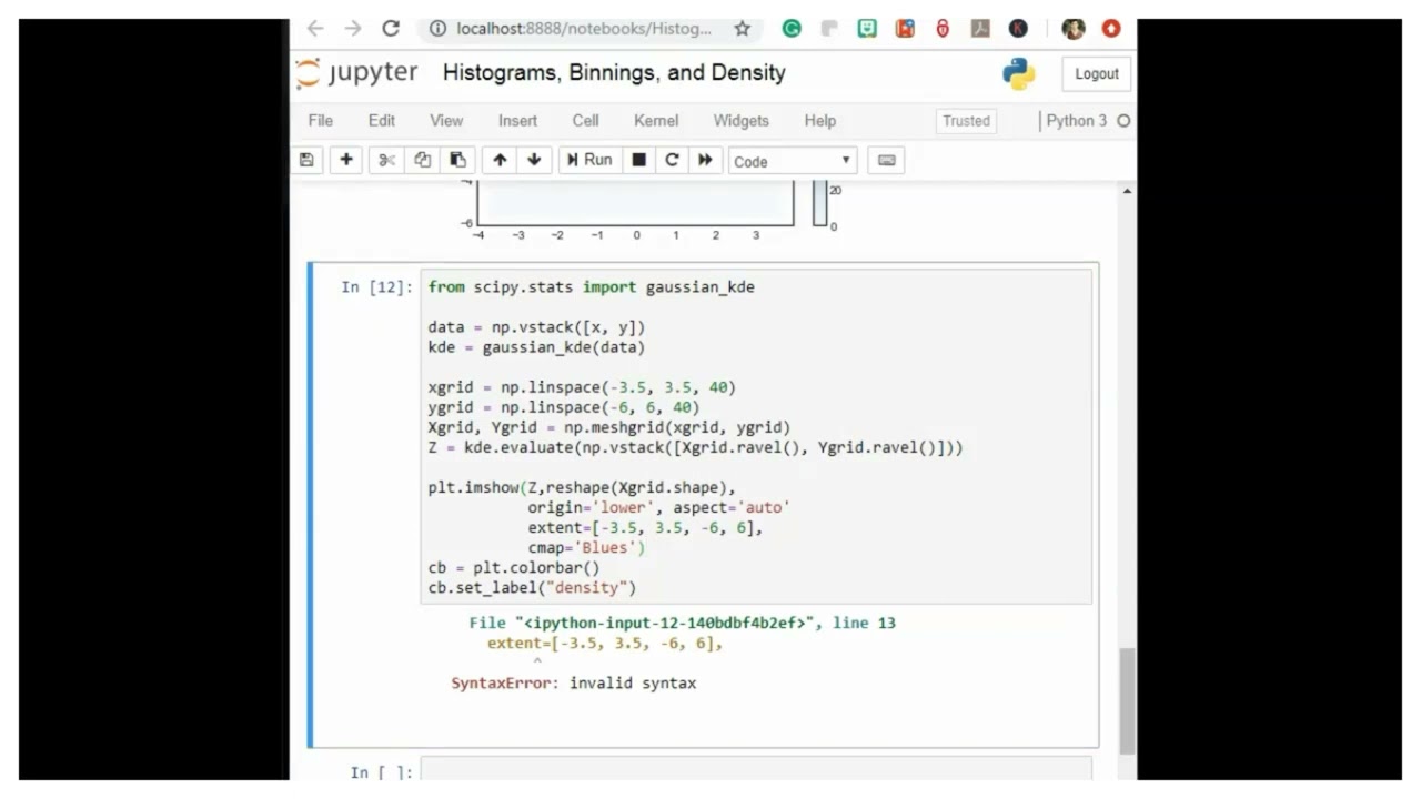 plt.hexbin - Hexagonal binnings || Python Tutorial || Matplotlib || Data Science || Machine Learning