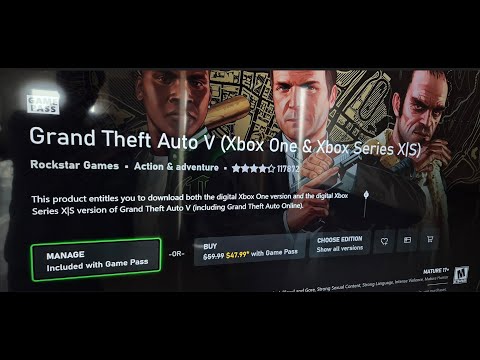 How To Download/Install Grand Theft Auto V (GTA 5) On Xbox Console (Game Pass Users)