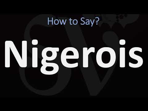 How to Pronounce Nigerois? (CORRECTLY)
