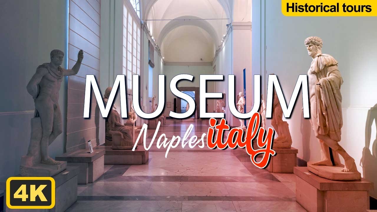 Naples Archaeological Museum 🇮🇹  Museo Archeologico Nazionale di Napoli Walking Tour 4K